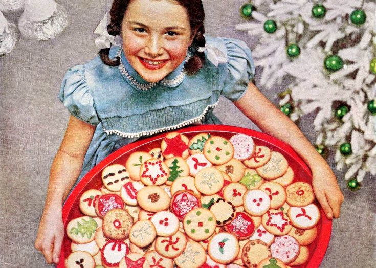 A collection of classic Christmas cookies from the '50s - Click Americana