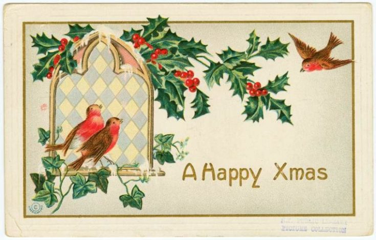 Take a look back at 50 charming antique Christmas cards from 100+ years ...
