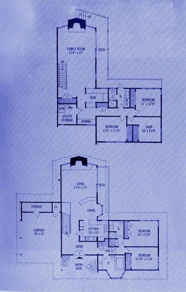 See mid-century modern home design & decor for a hip young family (1965 ...