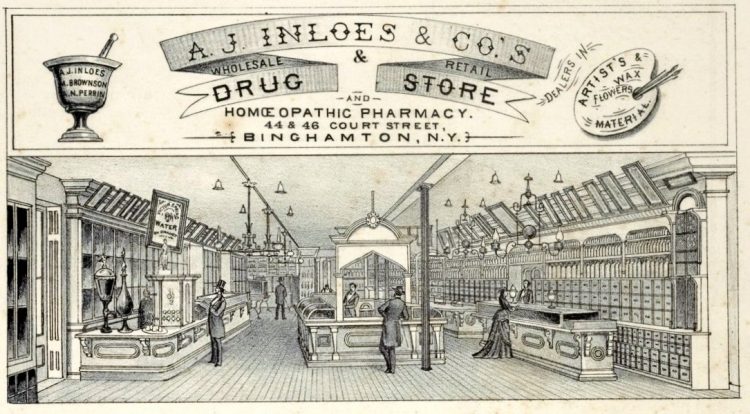 See vintage drugstores 100 years ago, selling lots of things you can't ...