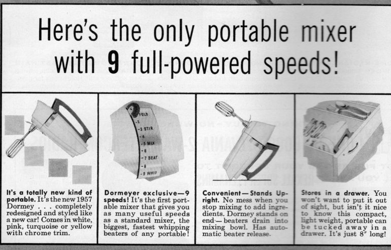 See 10 vintage portable electric hand mixers & beaters from the 50s ...