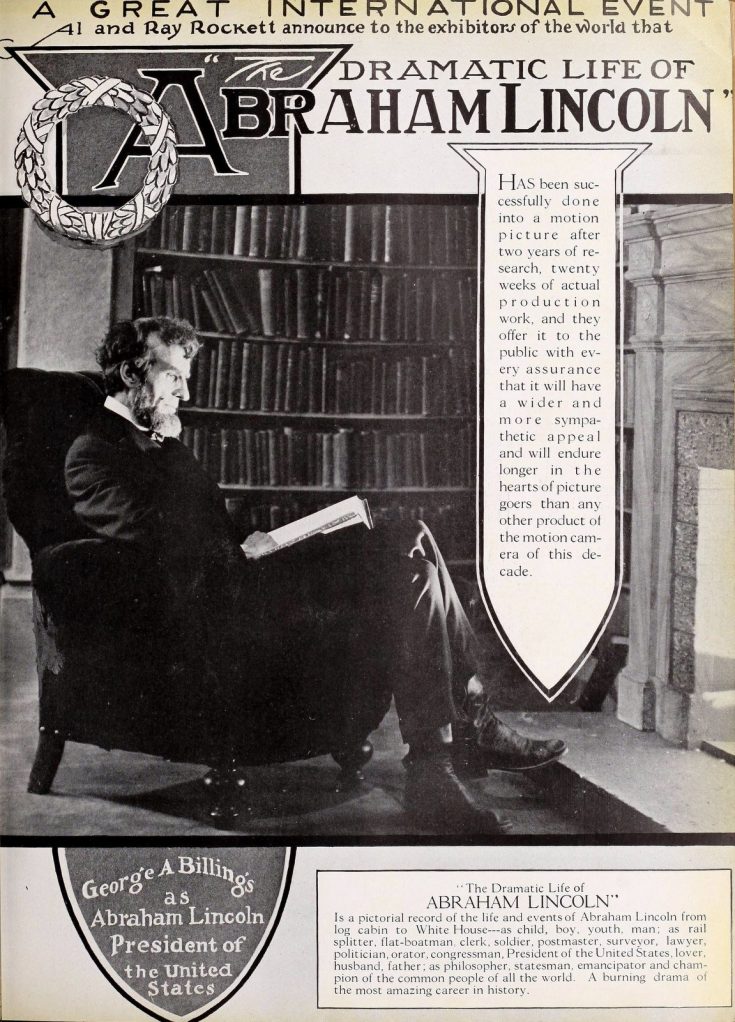 Why the classic movie 'Dramatic Life of Abraham Lincoln' won raves and ...