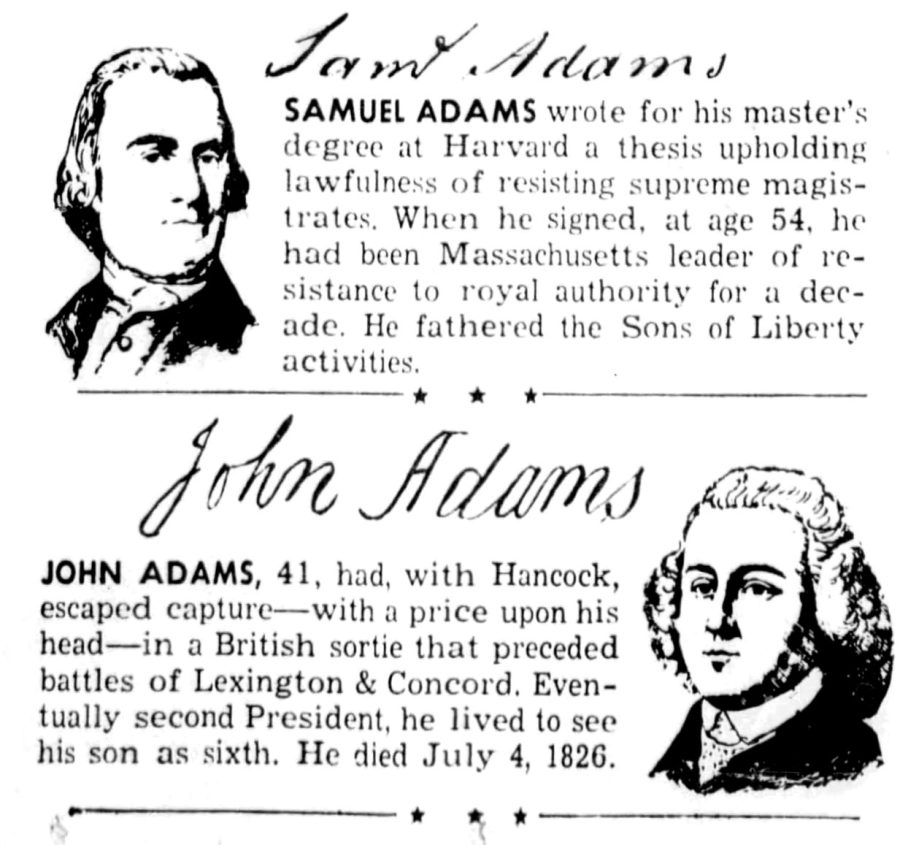 The signers of the Declaration of Independence: Their triumphs ...