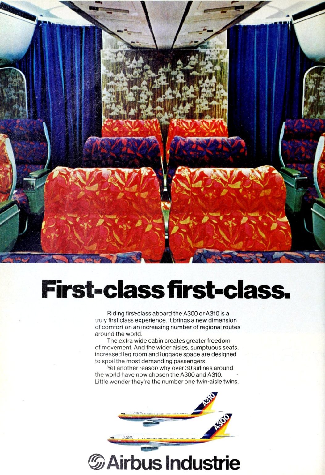 See what first class flights were like from the 1950s to the 1980s ...
