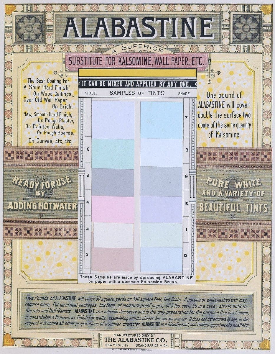 Shades of the past: Authentic Victorian house colors & paint sample ...