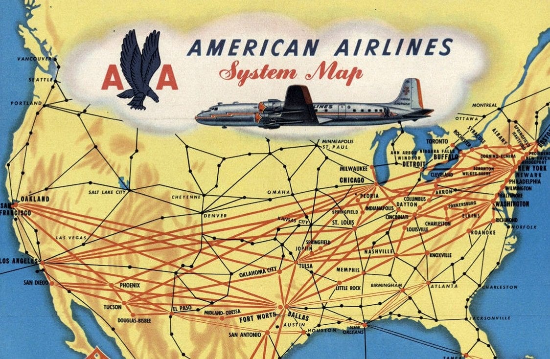 Look back at the early days of American Airlines - doing what they did ...