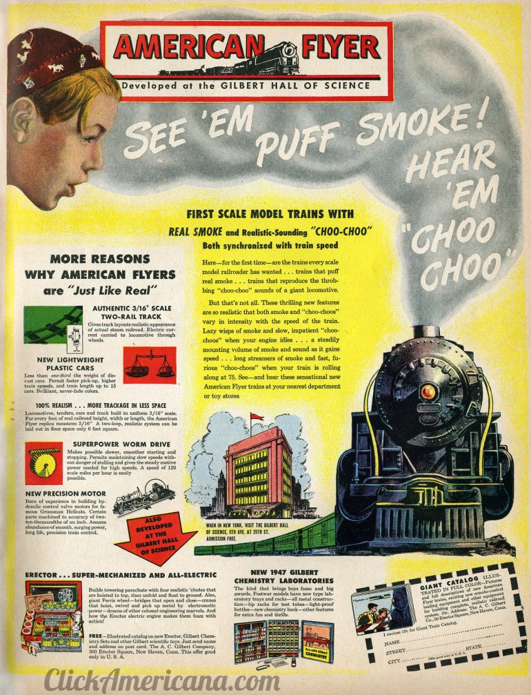 See these vintage American Flyer train sets: Classic model railroad ...