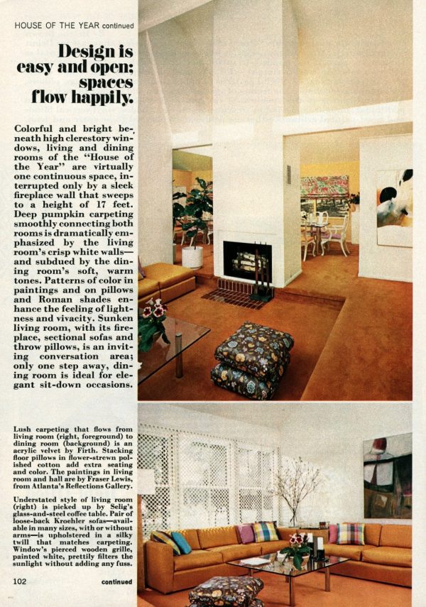 See the American Home 1973 House of the Year - Click Americana