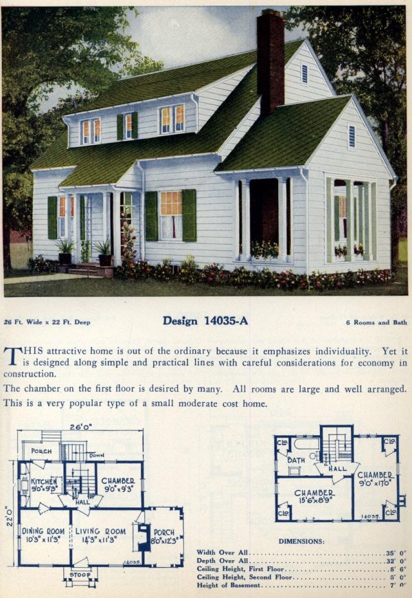 1920s house plans: 74 charming vintage designs that shaped American ...