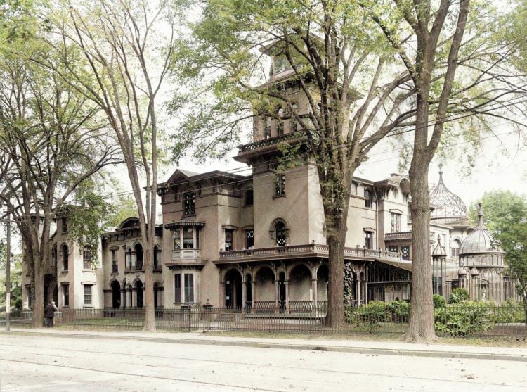 See Samuel Colt's famously over-the-top Victorian mansion, Armsmear ...