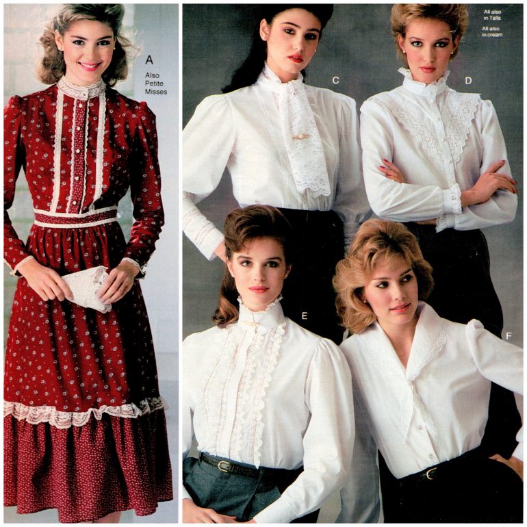 Old-school cottagecore: The prairie dress had a big comeback in the 80s ...