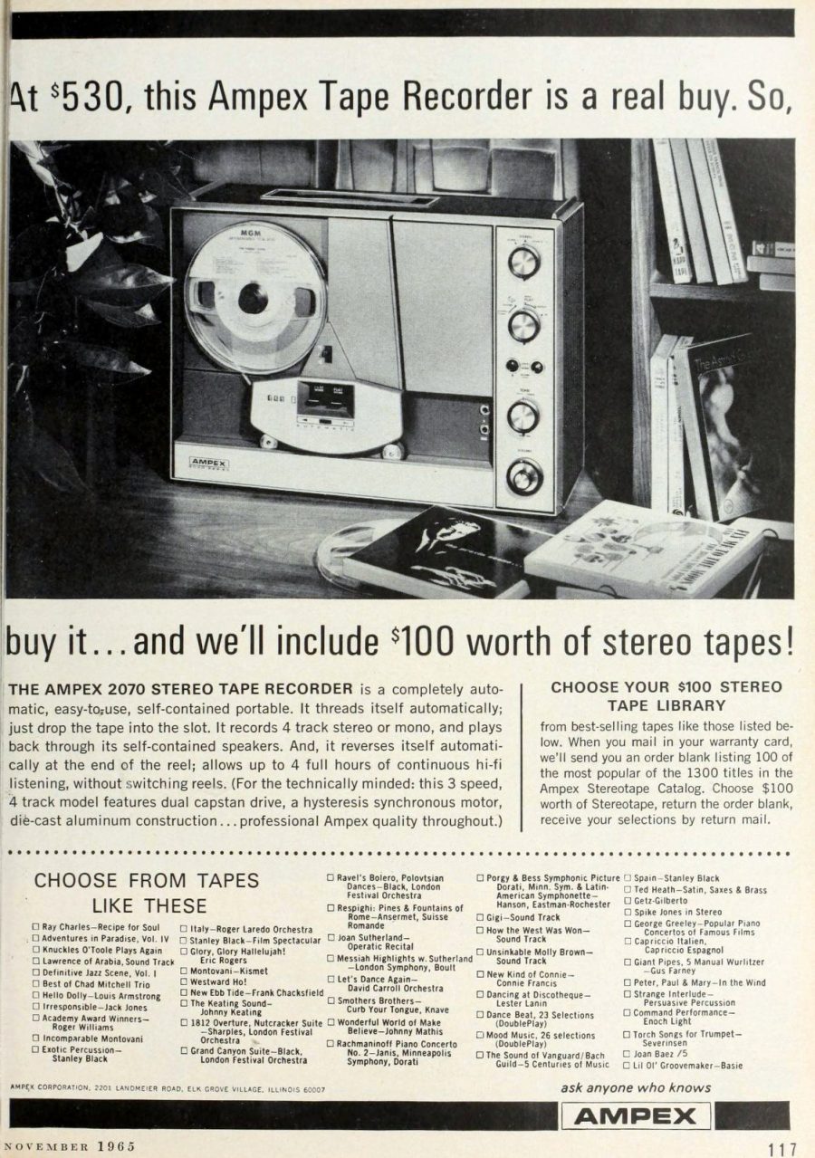 Remember vintage reel-to-reel tape recorders? - Click Americana