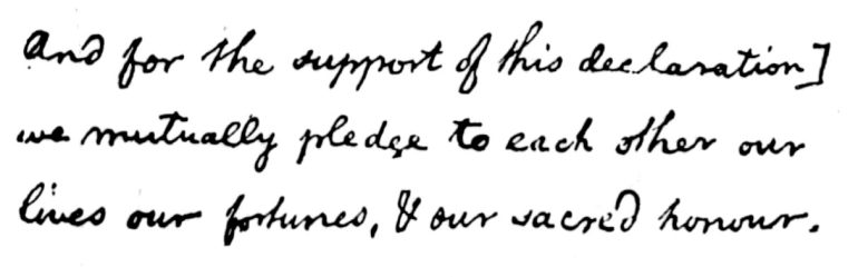 The signers of the Declaration of Independence: Their triumphs ...