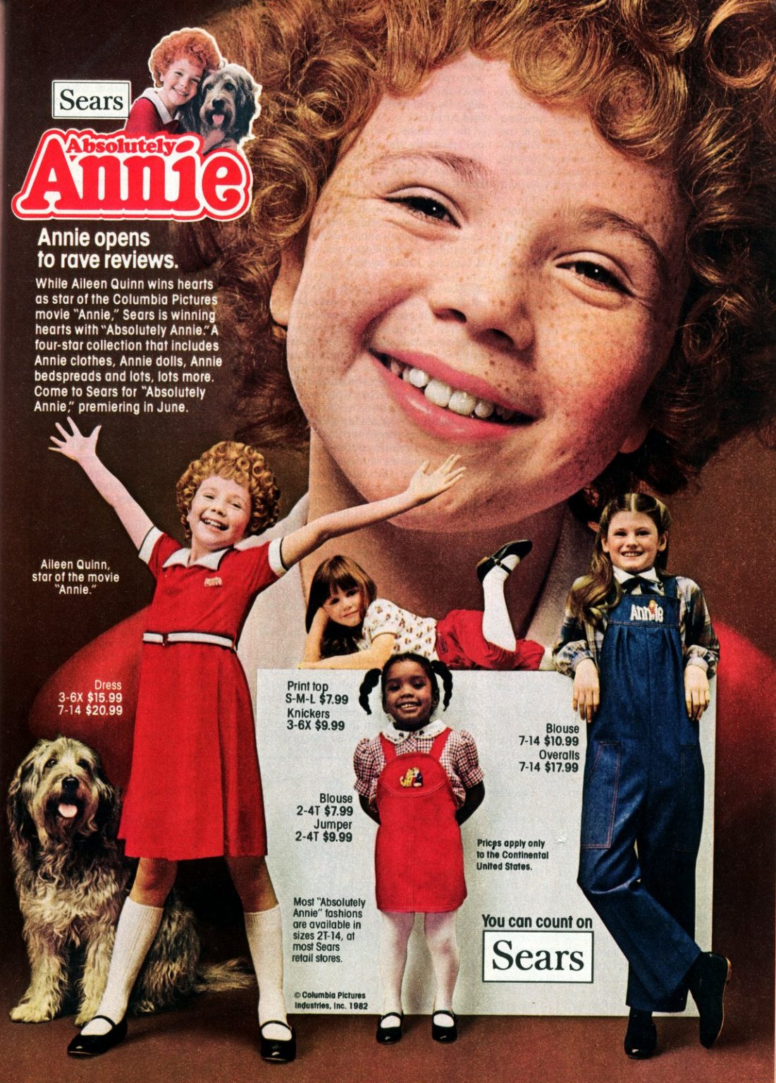 Find out about Annie, the hit movie from 1982 that starred Carol ...