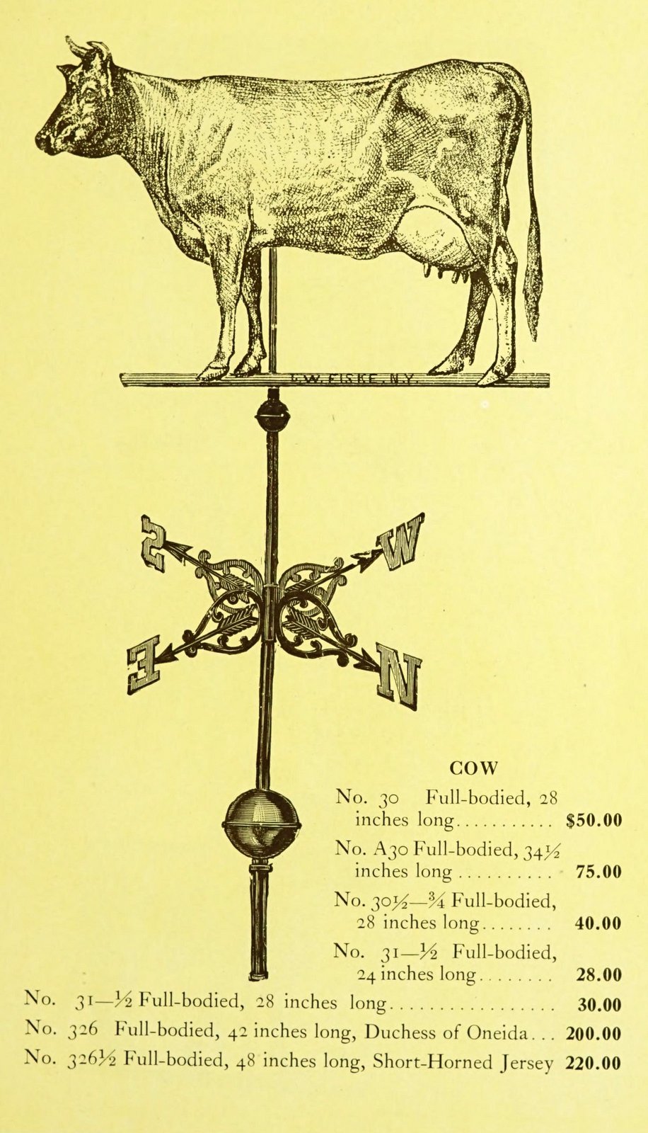 Vintage weathervanes: 60+ examples of early American decorative ...