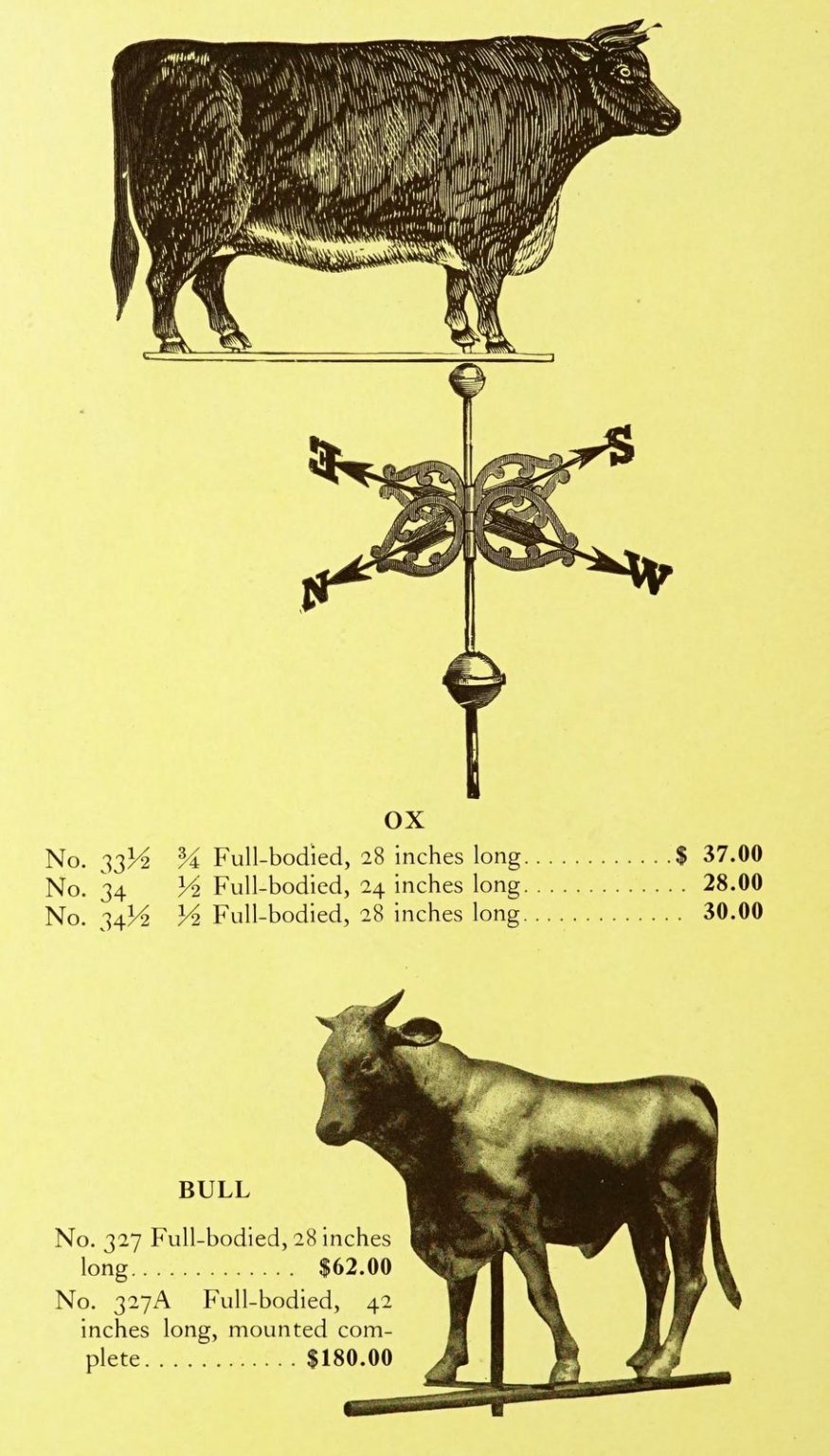 Vintage weathervanes: 60+ examples of early American decorative ...