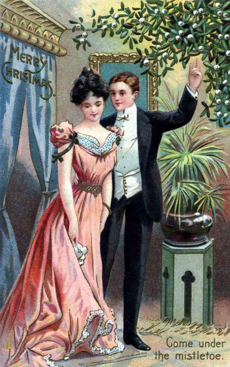Why do people kiss under mistletoe? The history of this holiday ...