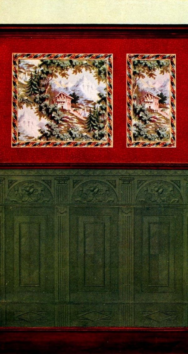 Old Edwardian wallpaper styles & home decor, plus 40 real paper samples ...