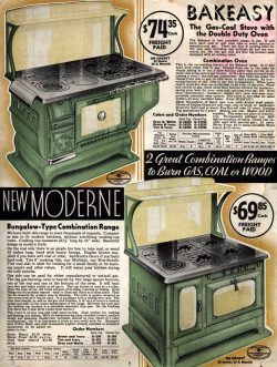 Can you imagine cooking on one of these gorgeous antique kitchen ranges ...