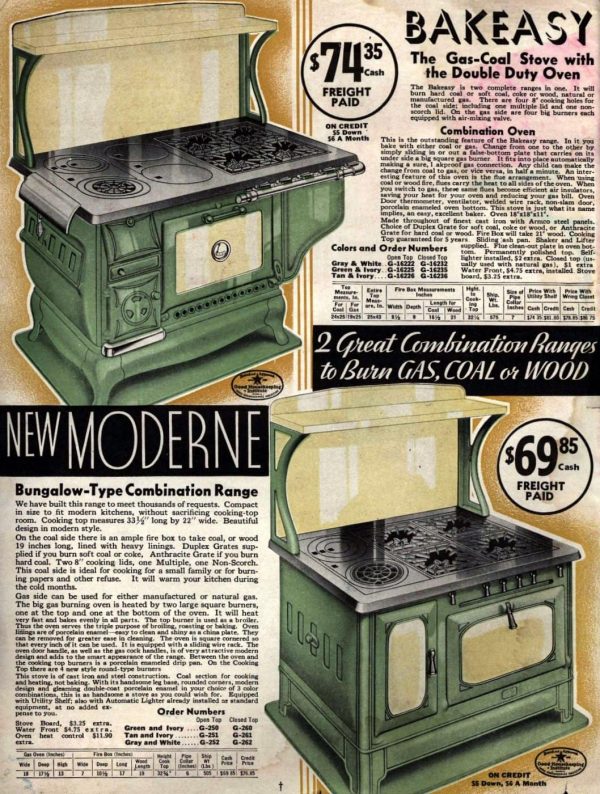 Can you imagine cooking on one of these gorgeous antique kitchen ranges ...