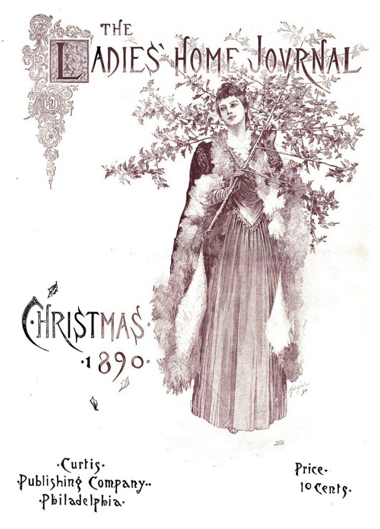Antique Ladies' Home Journal magazine covers & subjects from the ...