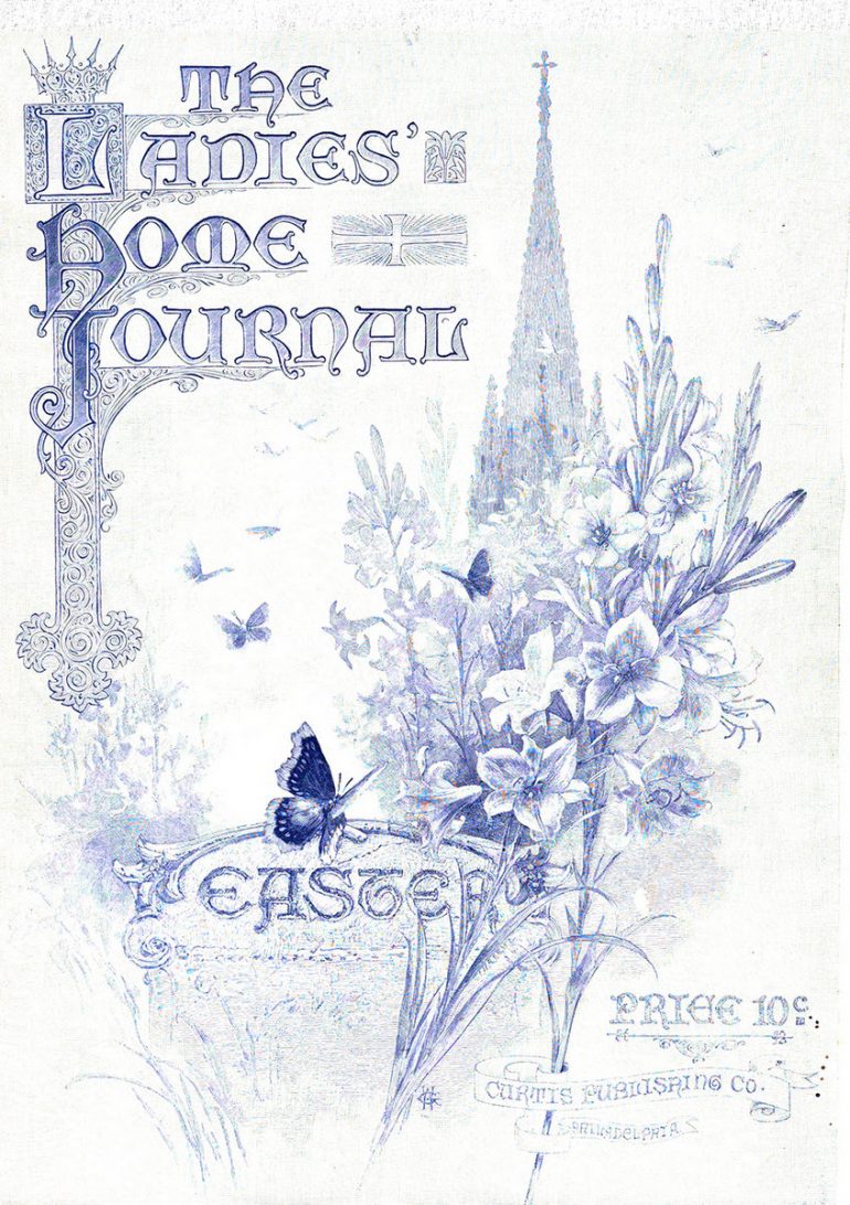 Antique Ladies' Home Journal magazine covers & subjects from the ...