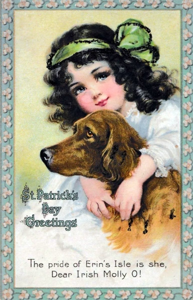 Vintage St Patrick's Day postcards: 31 must-see gems that connect you ...