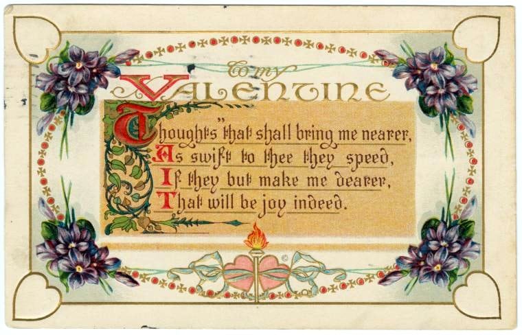 43 sweet vintage Valentine's Day cards from the early 1900s - Click ...