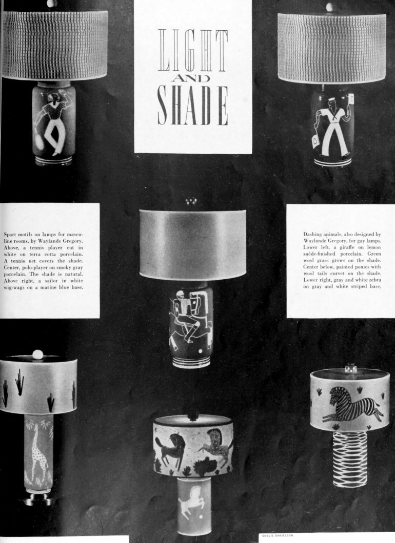 See 200 beautiful vintage table lamps from all through the 20th century ...