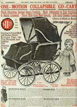 See how different antique baby carriages & old-fashioned strollers used ...