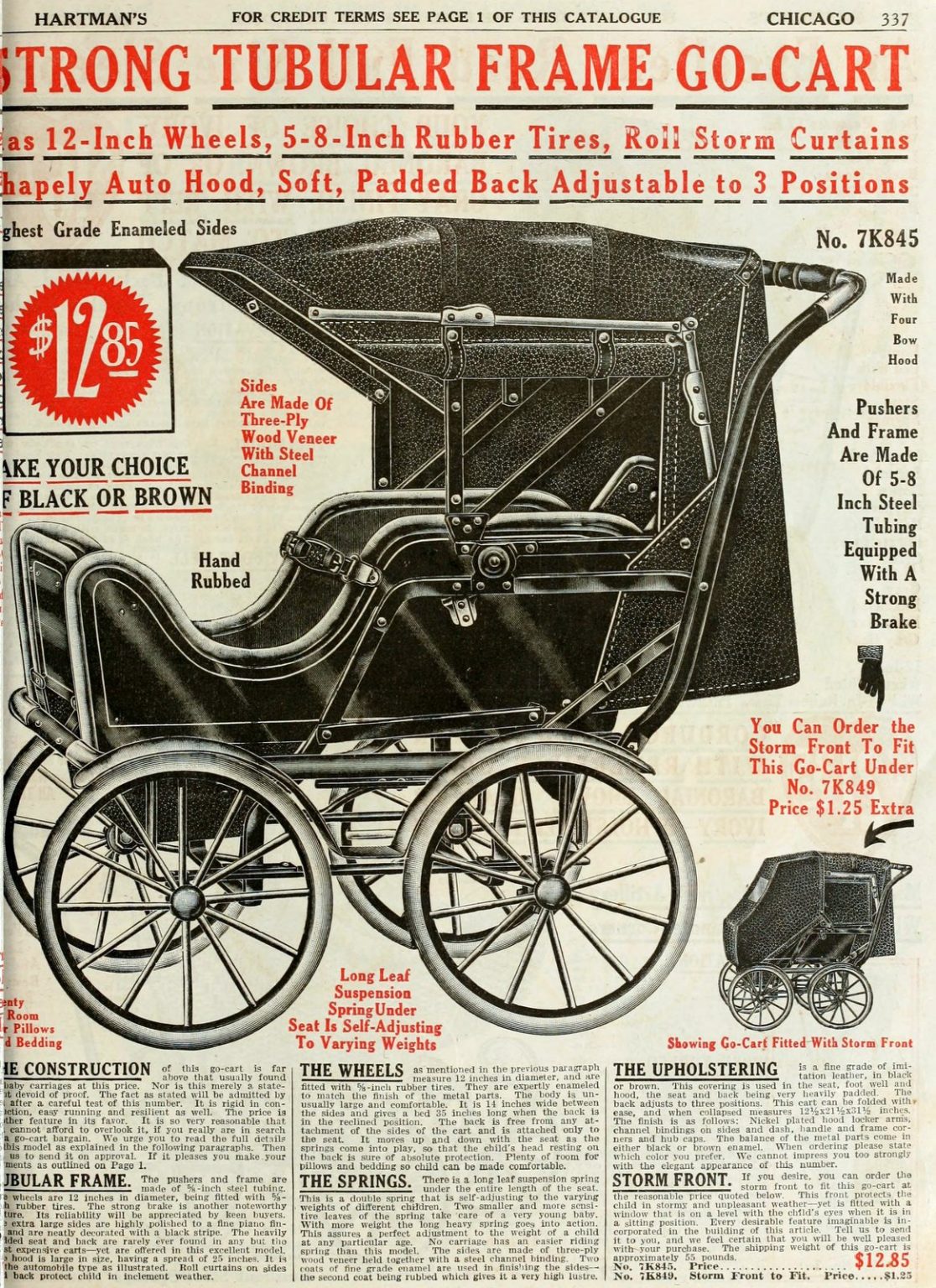 See how different antique baby carriages & old-fashioned strollers used ...