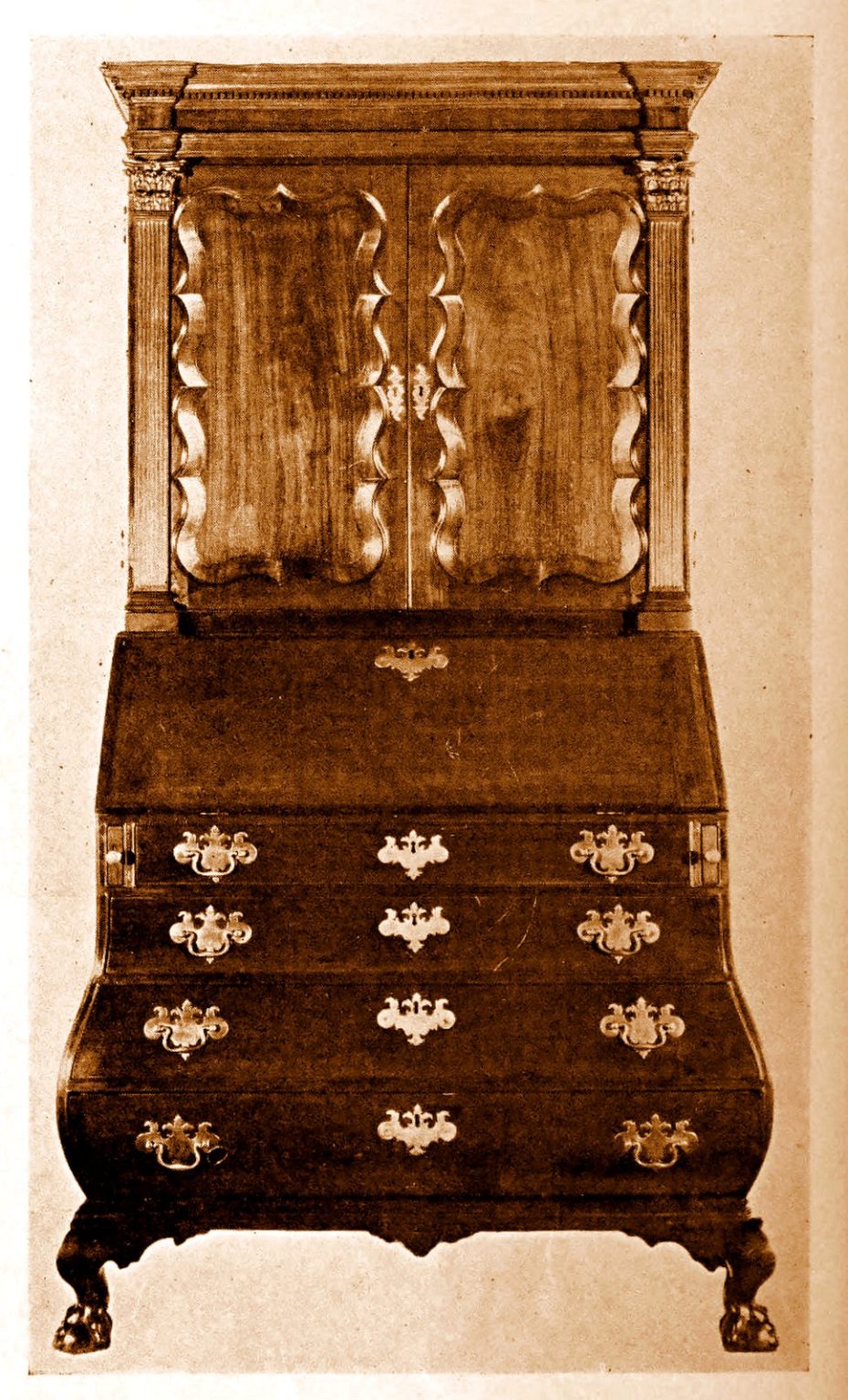 Antique secretary desks: See 30 examples of fancy & functional vintage ...