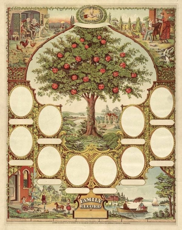 How to start a genealogical record for your family - Click Americana