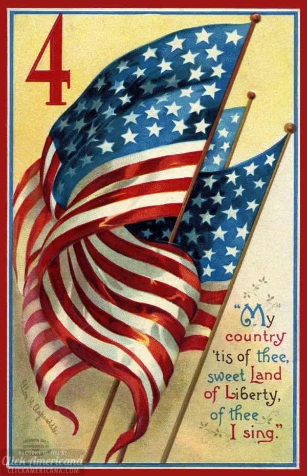 Vintage postcards for the 4th of July to see & share - Click Americana