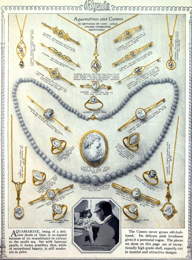 Antique jewelry: See old-fashioned rings, necklaces, bracelets & more ...