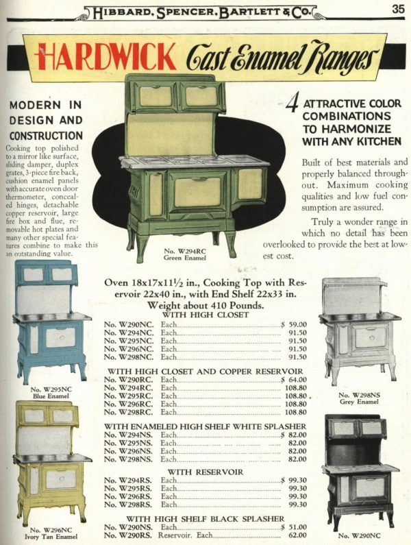 Can you imagine cooking on one of these gorgeous antique kitchen ranges ...