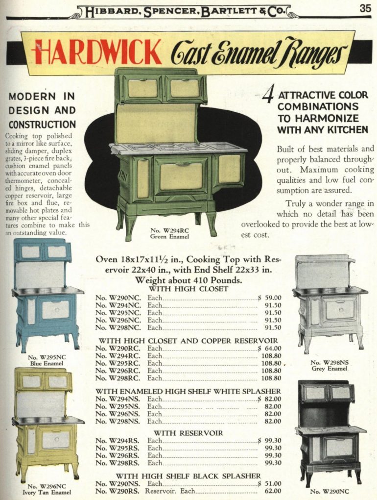 Can you imagine cooking on one of these gorgeous antique kitchen ranges ...
