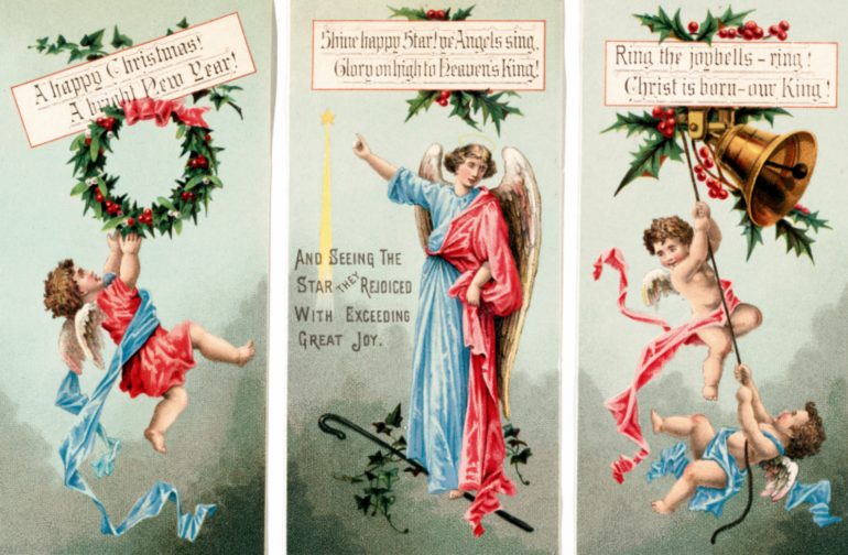 150 Victorian Christmas cards: Antique holiday greetings from the 1800s ...