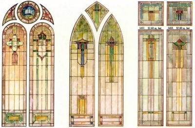 See the light! These antique stained glass windows & leaded windows are ...