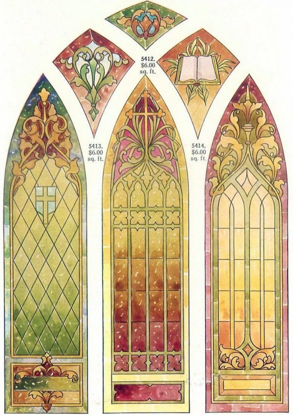 See the light! These antique stained glass windows & leaded windows are ...