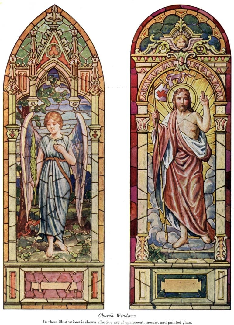 See the light! These antique stained glass windows & leaded windows are ...