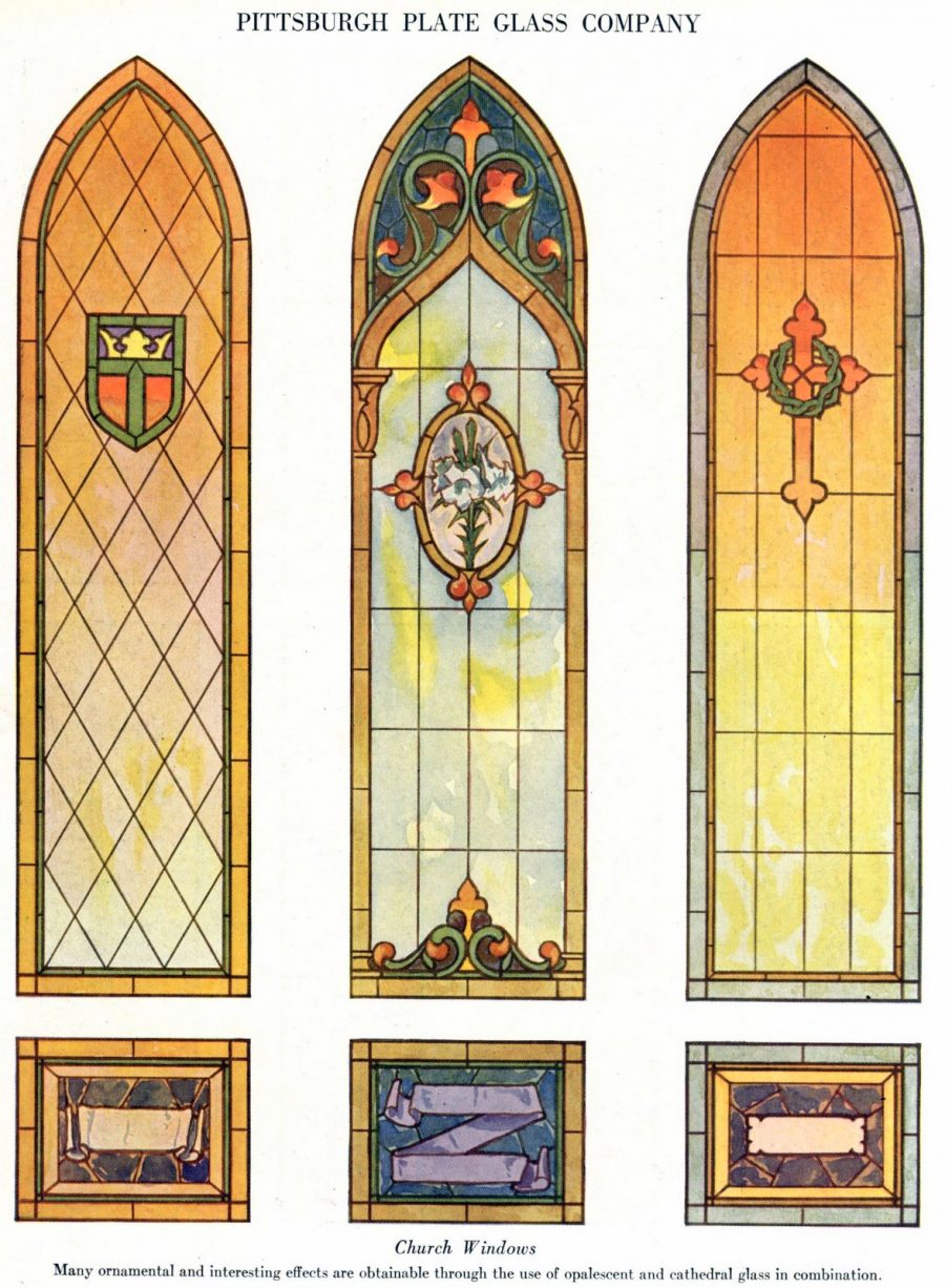 See the light! These antique stained glass windows & leaded windows are ...