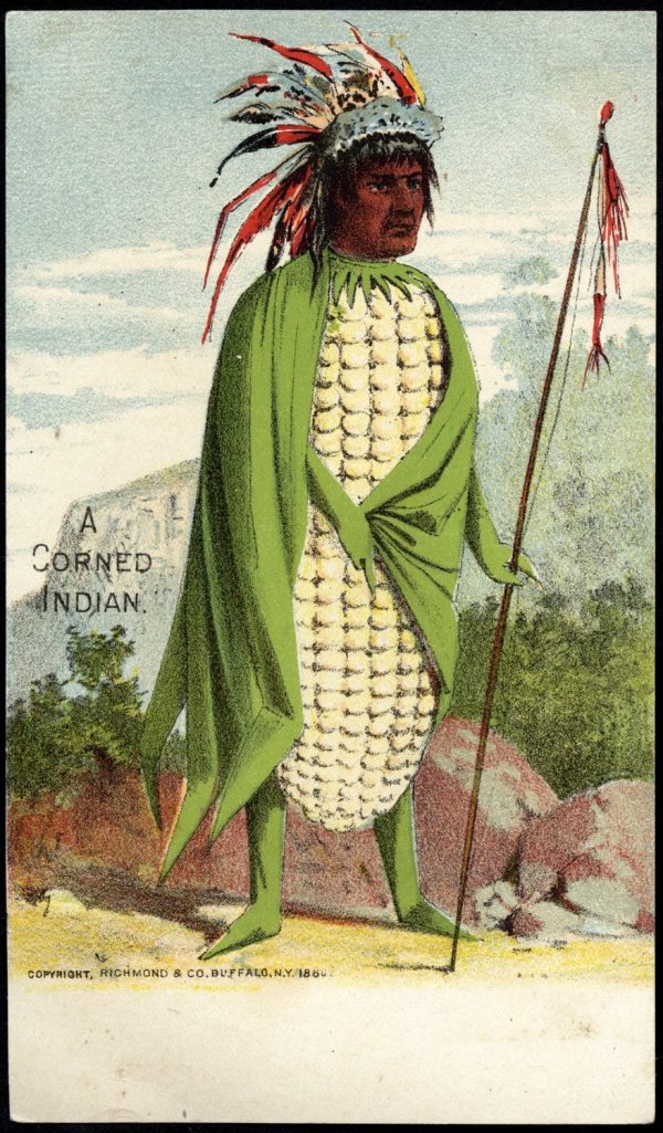 People as vegetables: Weird old trade cards from the 1800s showing men ...