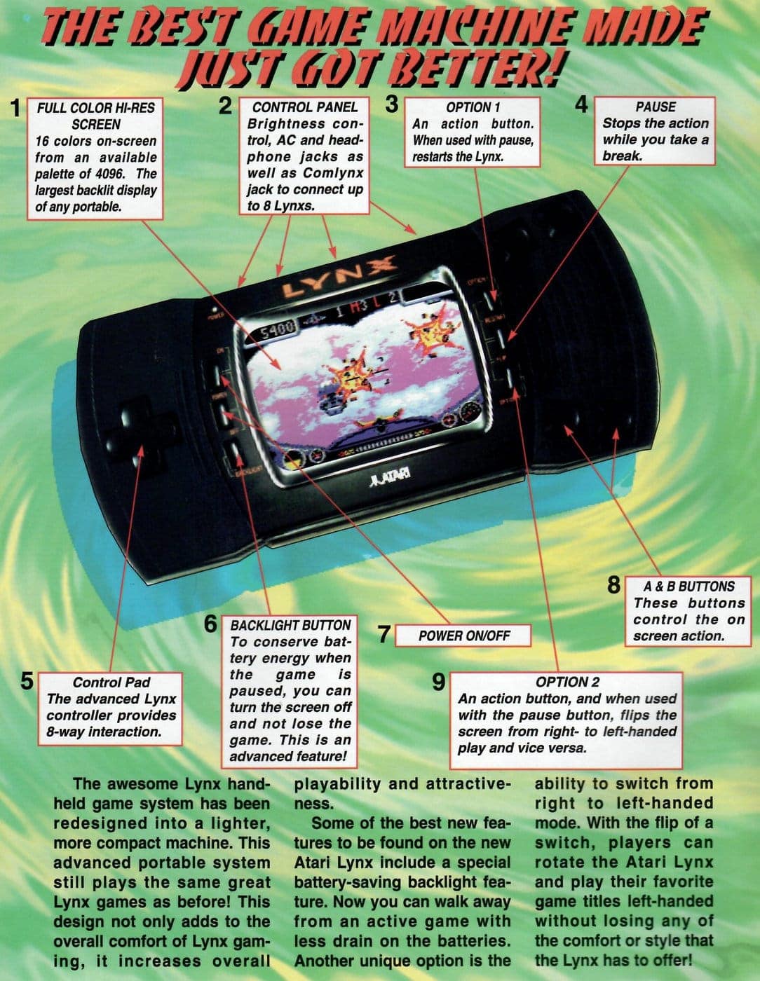Remember the Atari Lynx & Lynx II portable video game systems? - Click ...