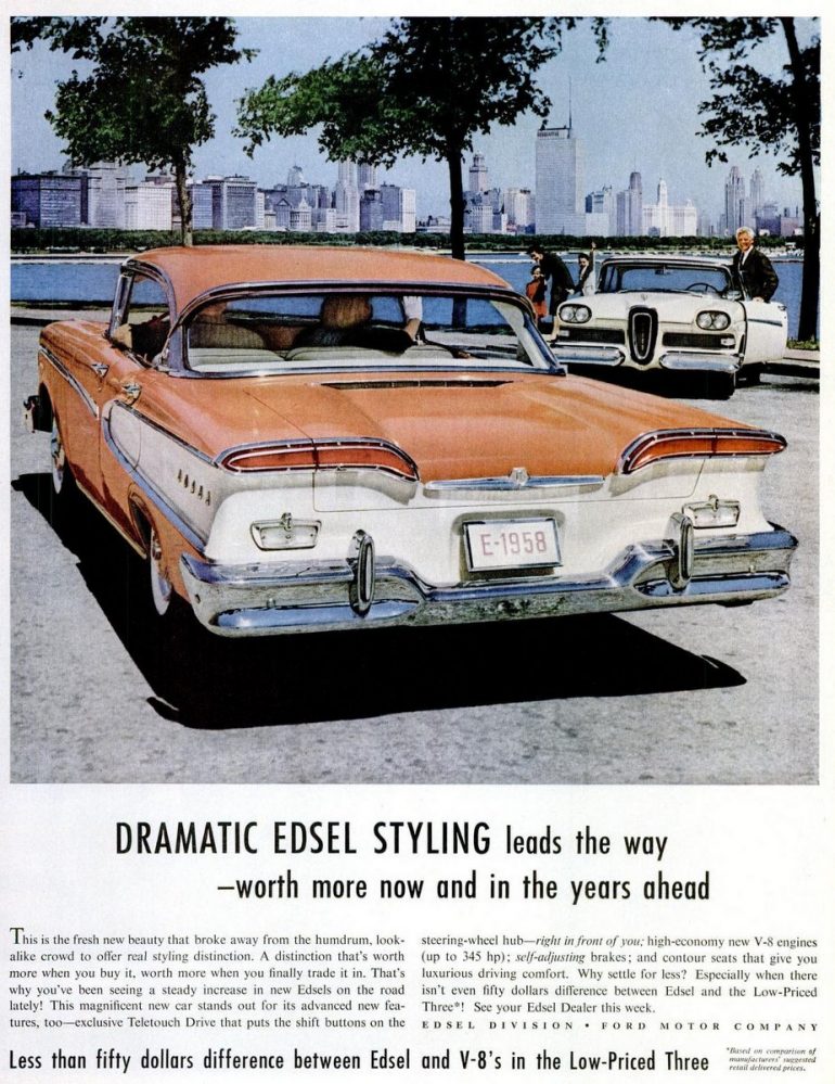Ford Edsel: See all 18 models of the 1950s car that failed disastrously ...