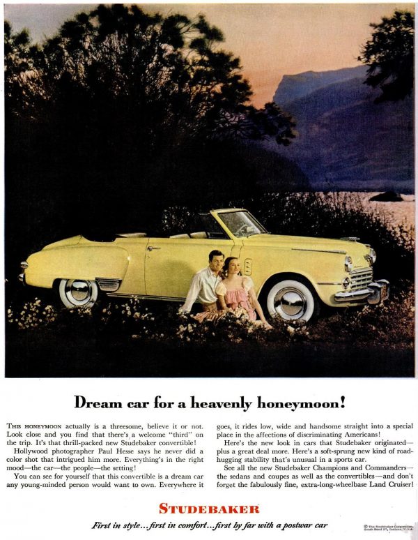 1940s Studebaker cars: Classic convertibles, sedans & Land Cruisers ...