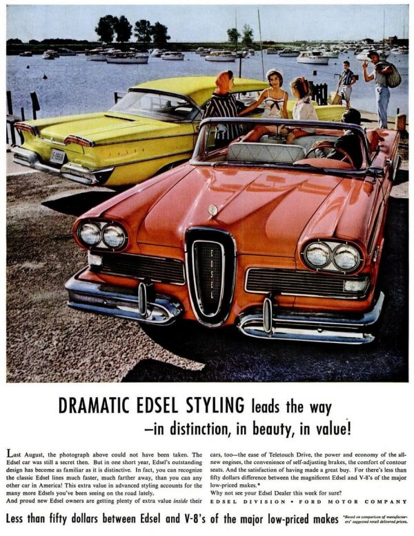 Ford Edsel: See all 18 models of the 1950s car that failed disastrously ...