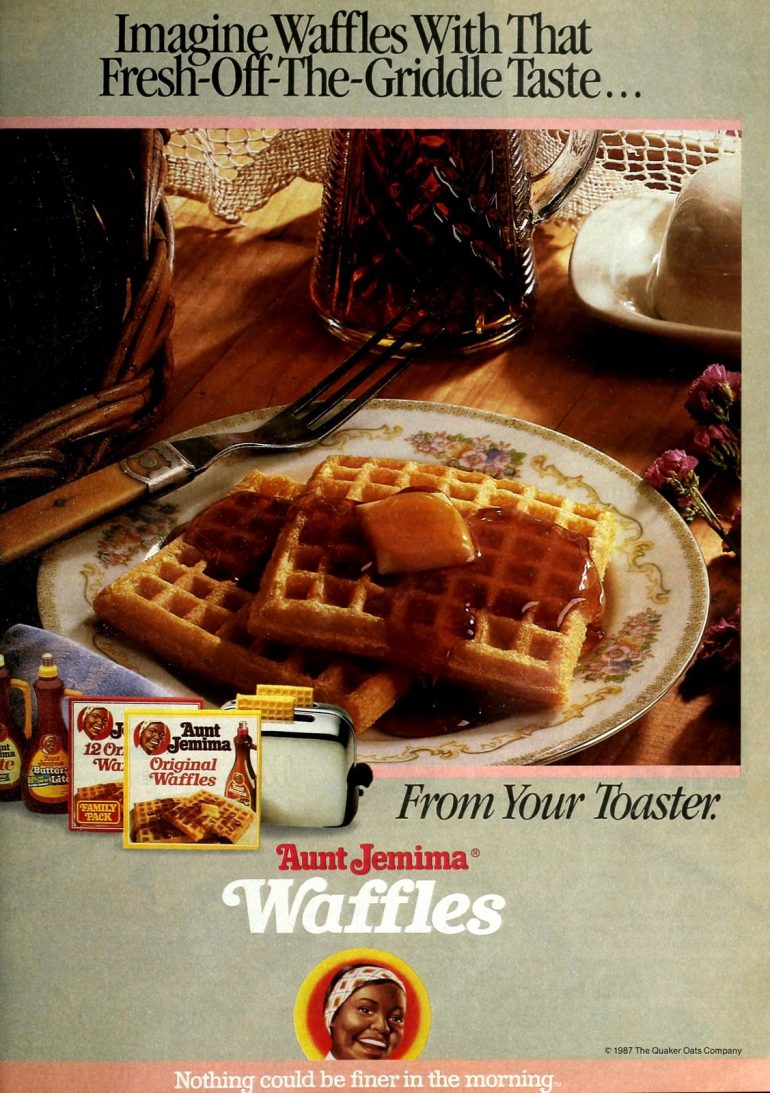 Popular frozen waffles from the 20th century - Click Americana