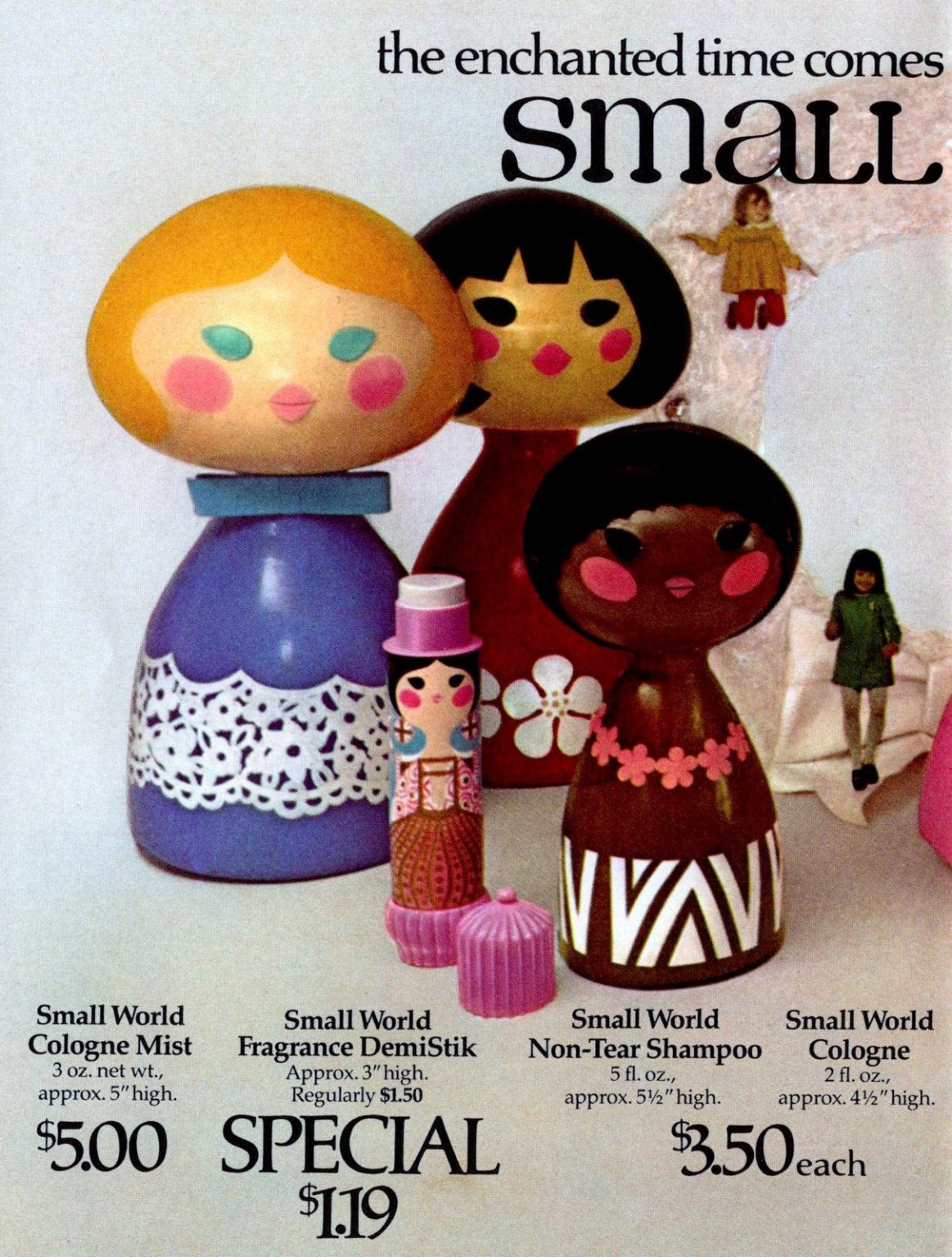 Avon Small World dolls offered fragrant charm in cute packages during ...