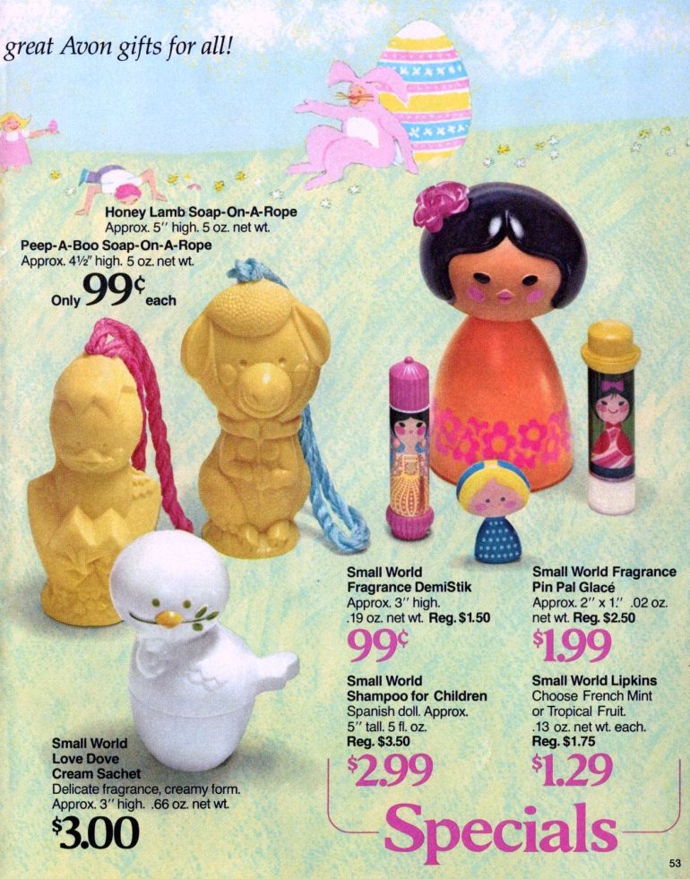 Avon Small World dolls offered fragrant charm in cute packages during ...